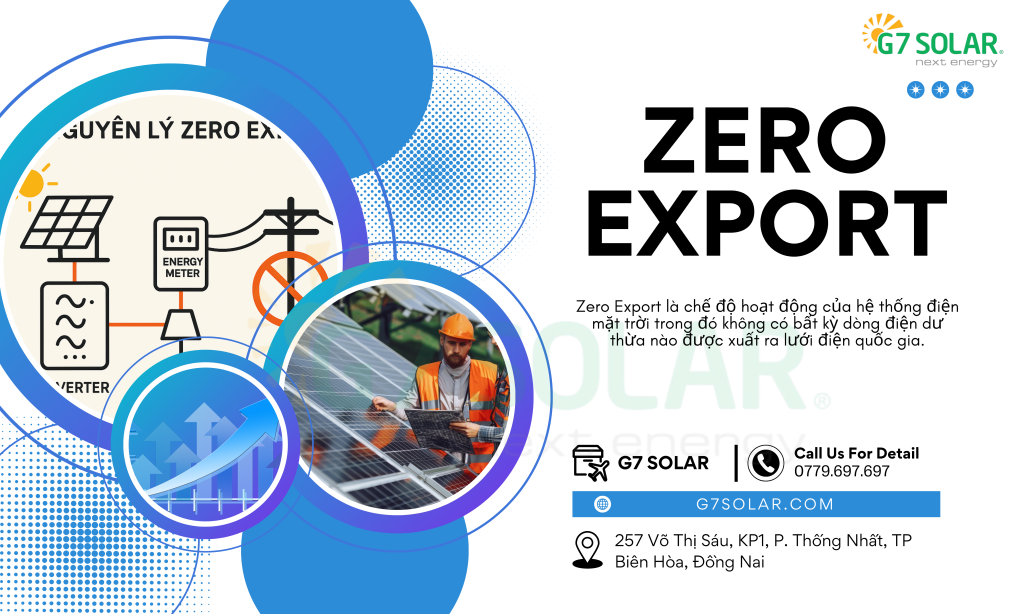 Zero Export: Chìa Khóa Tối Ưu Hóa Điện Mặt Trời Tự Dùng Trong Kỷ Nguyên ...