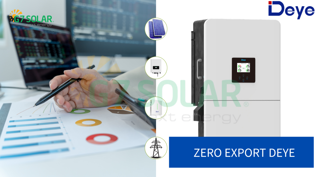 Hướng Dẫn Lắp Và Cài Đặt Zero Export Inverter Deye Hybrid - g7solar